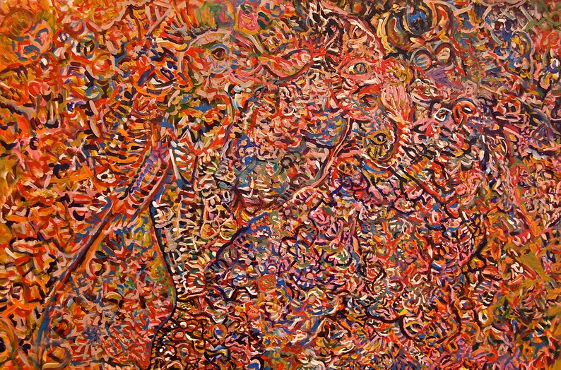 White Light Abstract Expressionism Canvas Print by Jackson Pollock ...