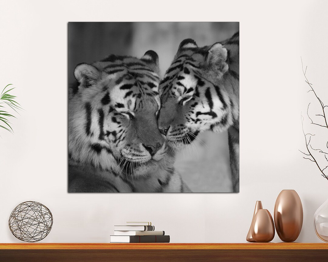 Tiger Wall Decor, Tiger Art on Canvas, Canvas Wall Art, Tiger Canvas ...