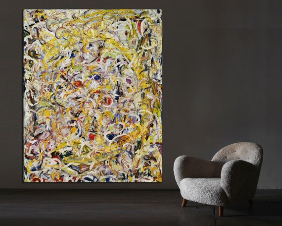 Jackson Pollock Shimmering Substance