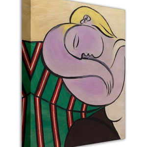 Pablo Picasso, Woman With Yellow Hair, Classic Canvas, Picasso Art ...