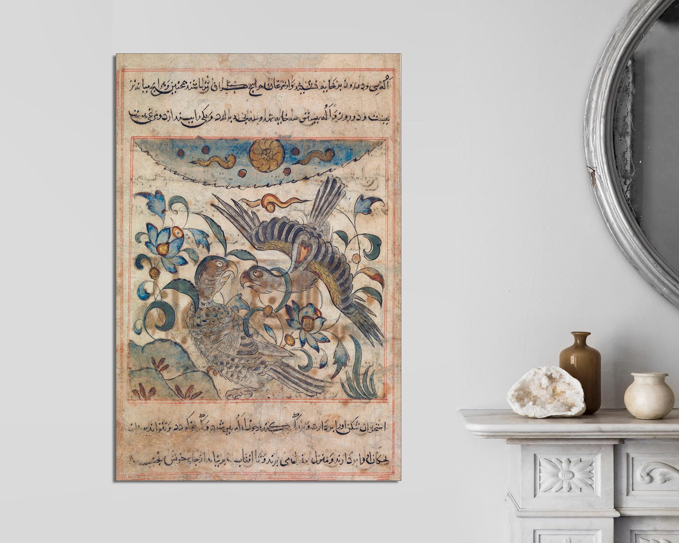 Medieval Eagles Canvas Art Print, Vintage Wall Decor, Ready to Hang - Etsy
