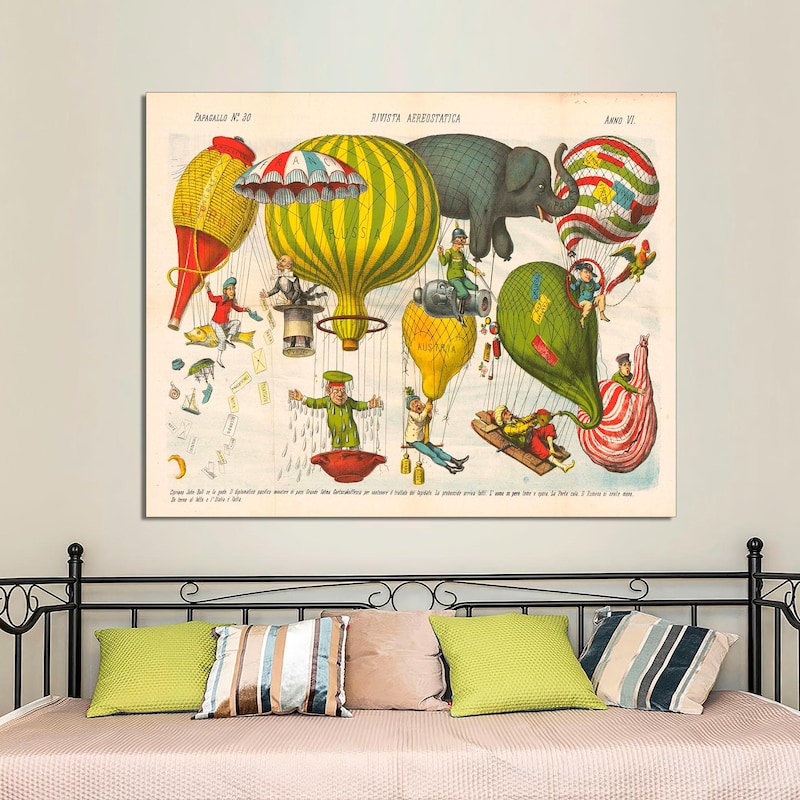 Italy Hot Air Balloon - Etsy