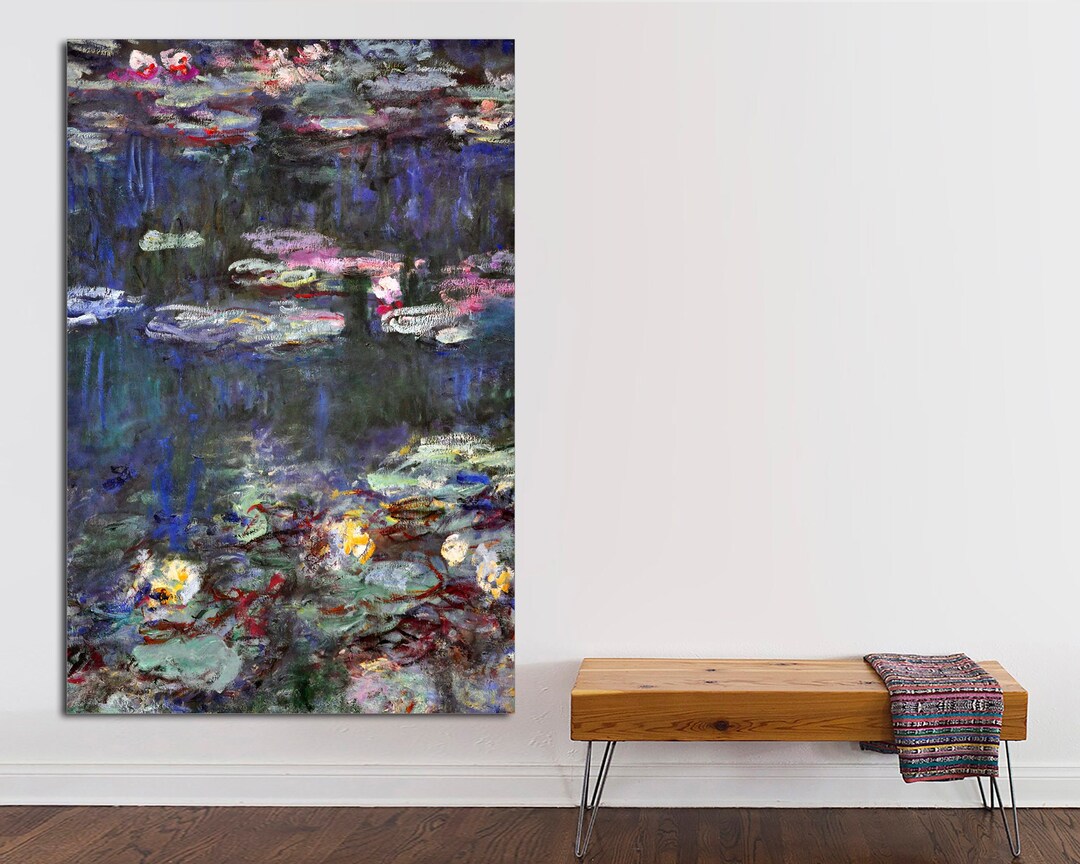Claude Monet, Water Lilies, Impressionism, Waterlilies, Monet Canvas ...