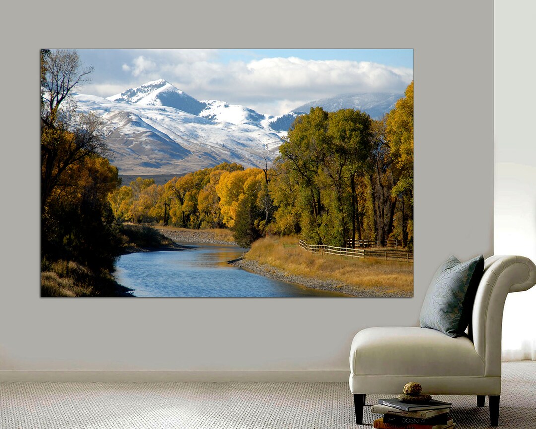 Yellowstone National Park Canvas Print Yellowstone National Park Wall ...