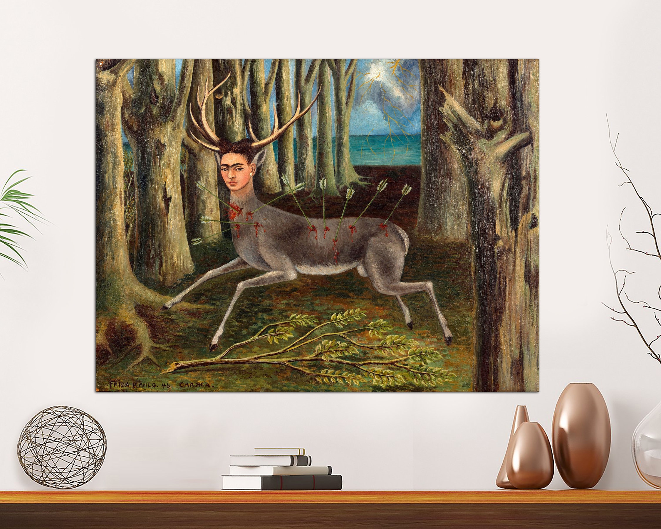Frida Kahlo Paintings Deer