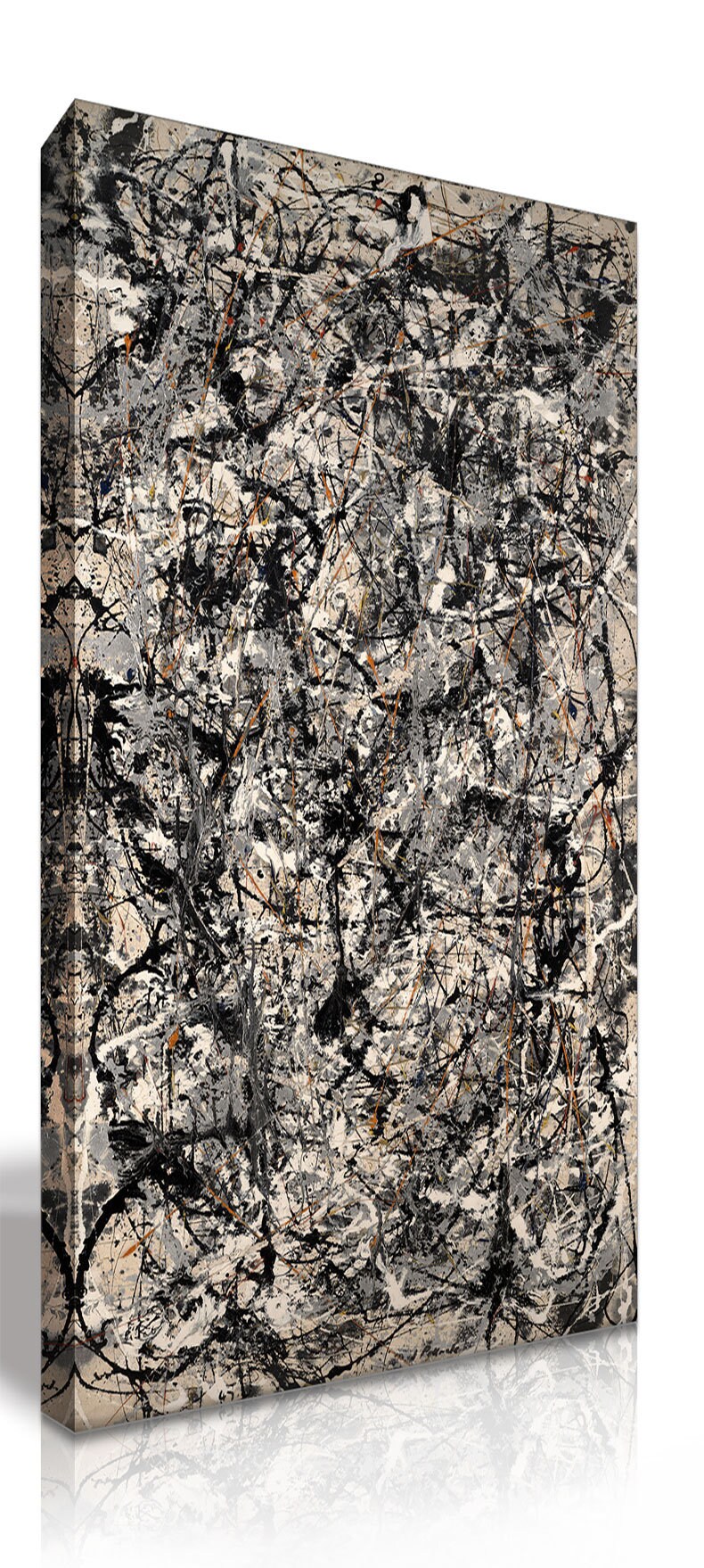 Convergence Abstract Expressionism Canvas Print by Jackson - Etsy