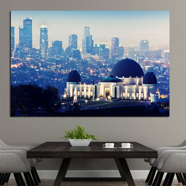 Griffith Observatory Poster - Etsy
