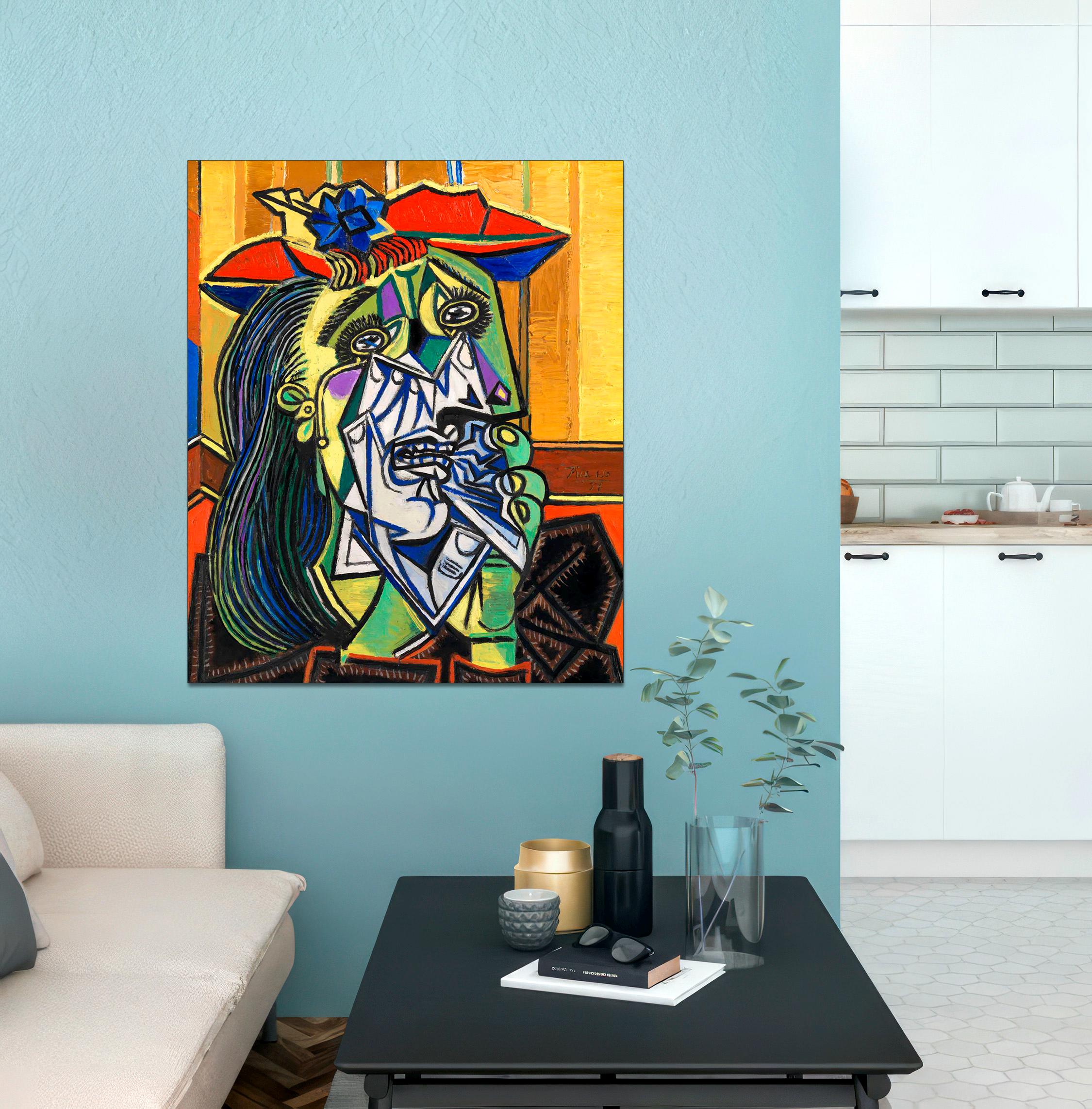 Weeping Woman Canvas Print by Picasso, Modern Abstract Art, Ready to ...