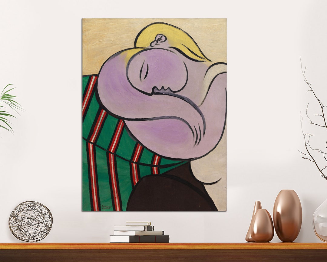 Pablo Picasso, Woman With Yellow Hair, Classic Canvas, Picasso Art ...