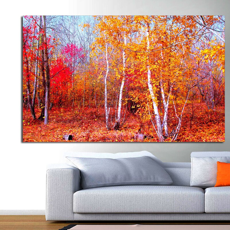 Fall Canvas Wall Art - Etsy