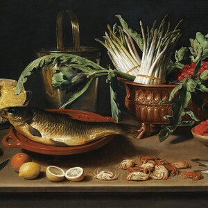 Fish Still Life Canvas Print, Giclee Fine Art, Ready to Hang - Etsy