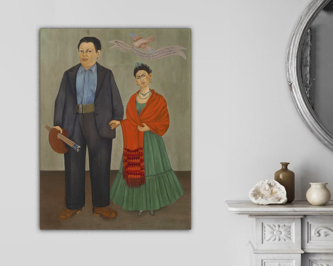 Frida Kahlo, Frieda and Diego Rivera, Frida Kahlo Canvas Print, Frida ...