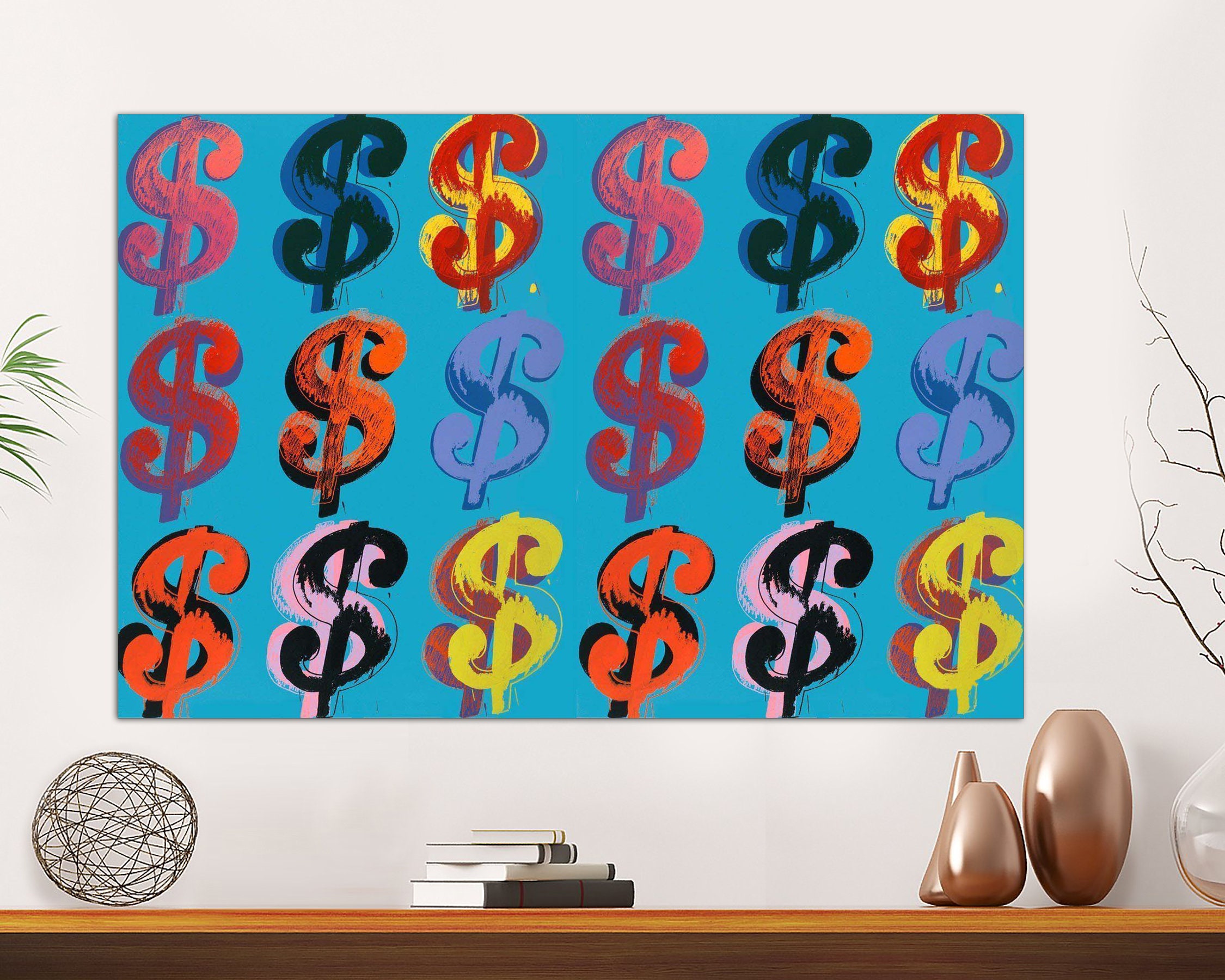 Dollar Sign Wall Art