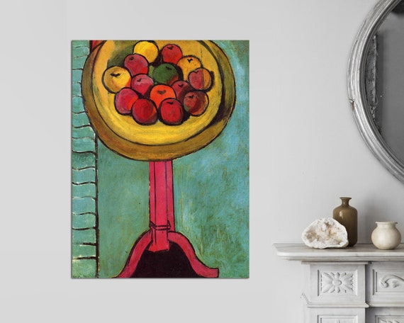 Henri Matisse Apples on a Table Canvas Art Print Matisse - Etsy