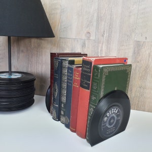 Vinyl Record Bookends - Pair - Etsy