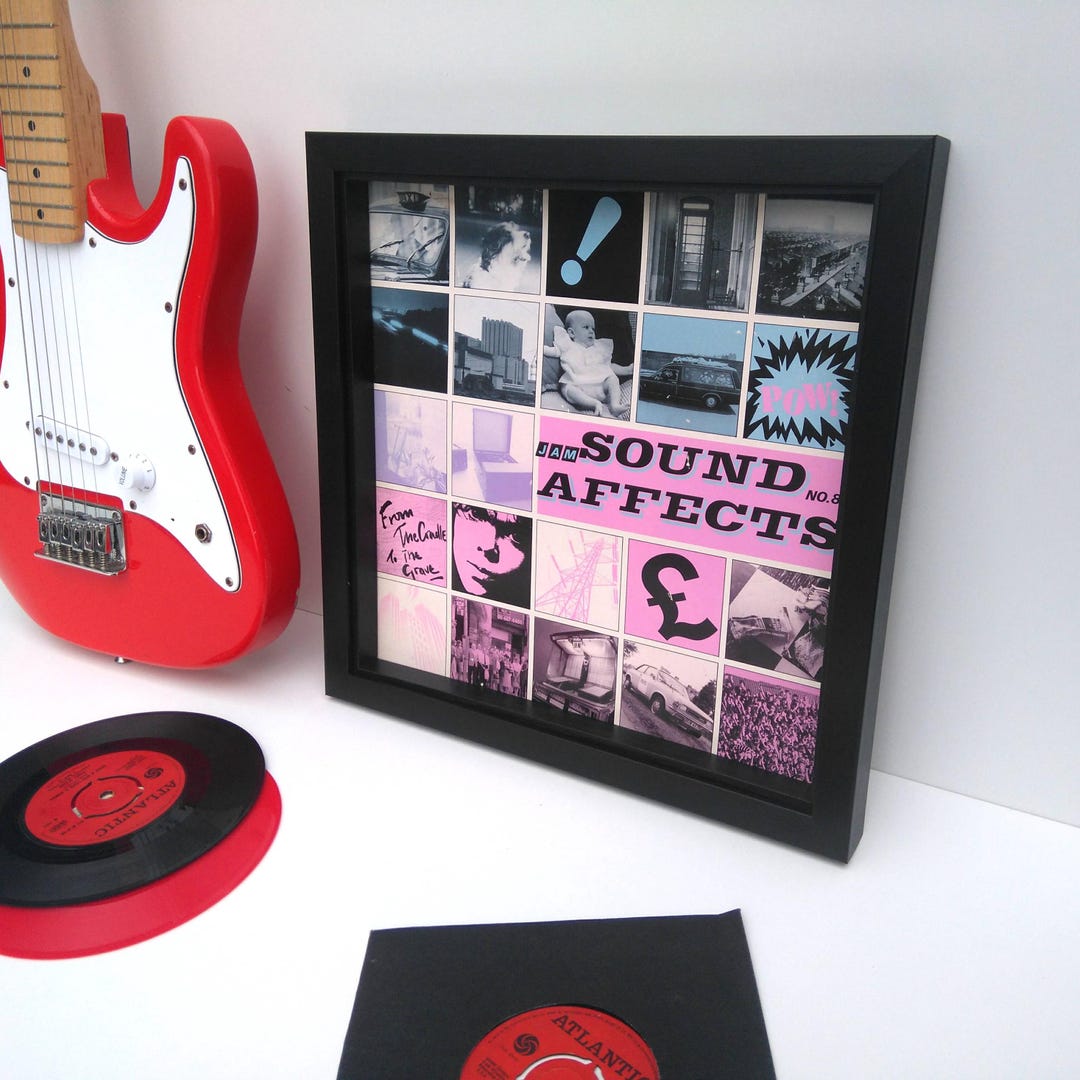 THE JAM Original Vinyl Album Record Covers Framed | Paul Weller | Sound ...