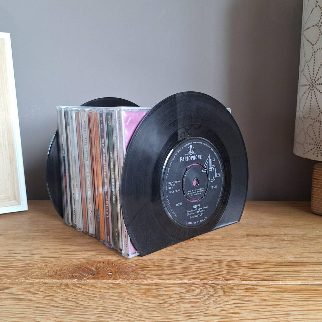 Beatles Vinyl Record Bookends - Pair | Real Original Record | Lennon ...