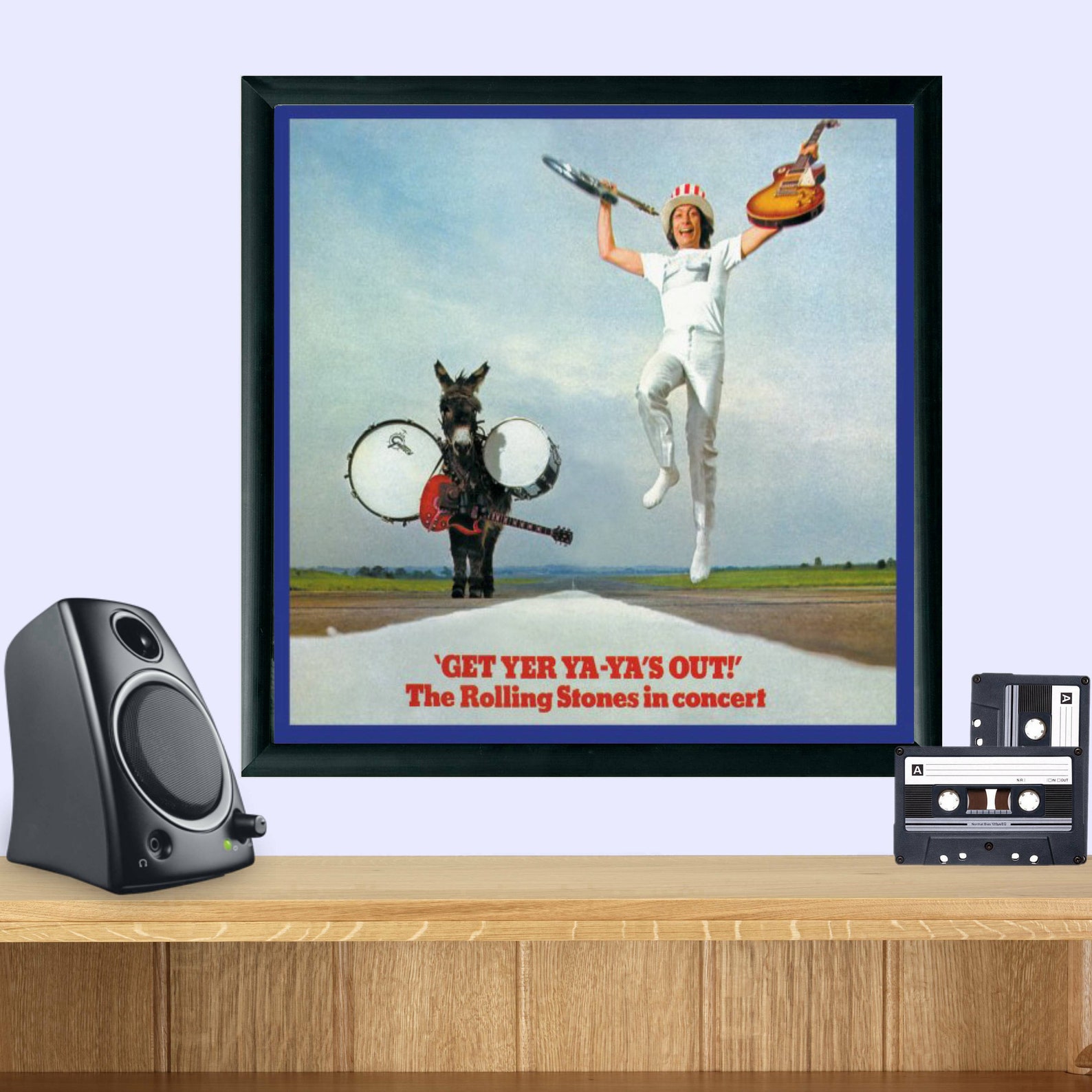 THE ROLLING STONES Real Vinyl Record Covers Framed - Etsy UK