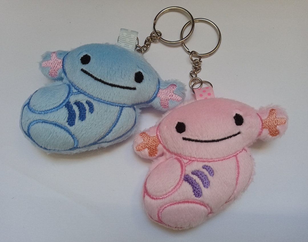 Cute Wooper Keychain Plush - Etsy UK