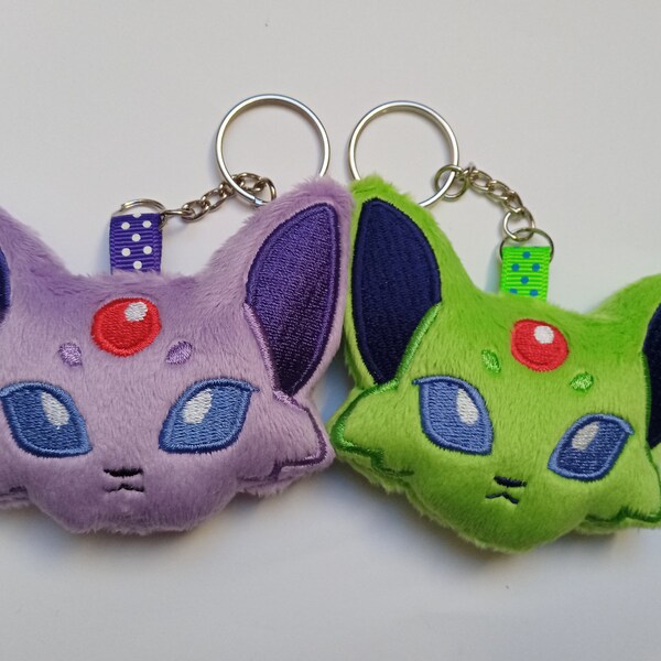 Espeon Keychain - Etsy