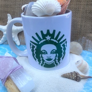 Orisha Yemaya Starbucks Inspired Ceramic 11oz Coffee Mug | Mami Wata ...