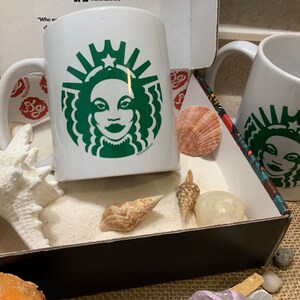 Orisha Yemaya Starbucks Inspired Ceramic 11oz Coffee Mug | Mami Wata ...