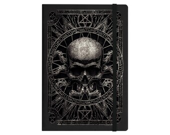 Cryptic Dragonfly Black A5 Hard Cover Notebook - Etsy UK