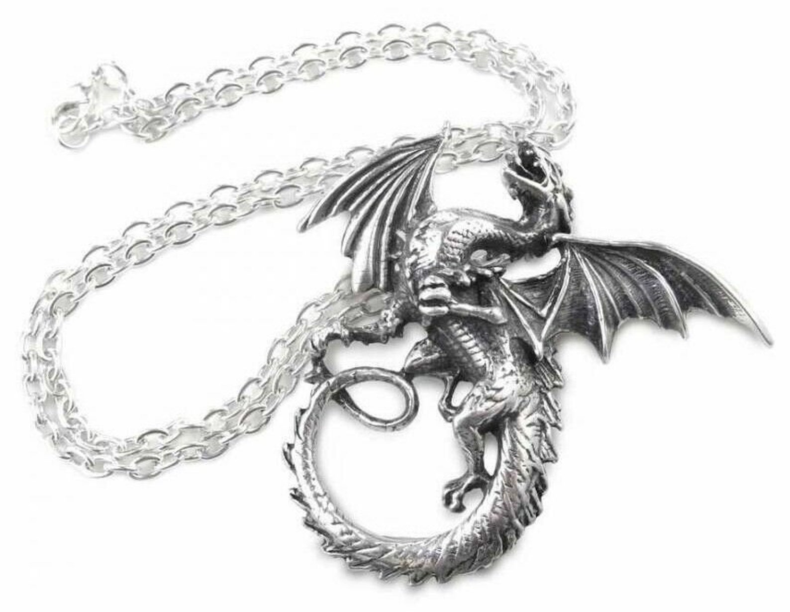 The Whitby Wyrm Pendant Necklace Made by Alchemy England - Etsy UK