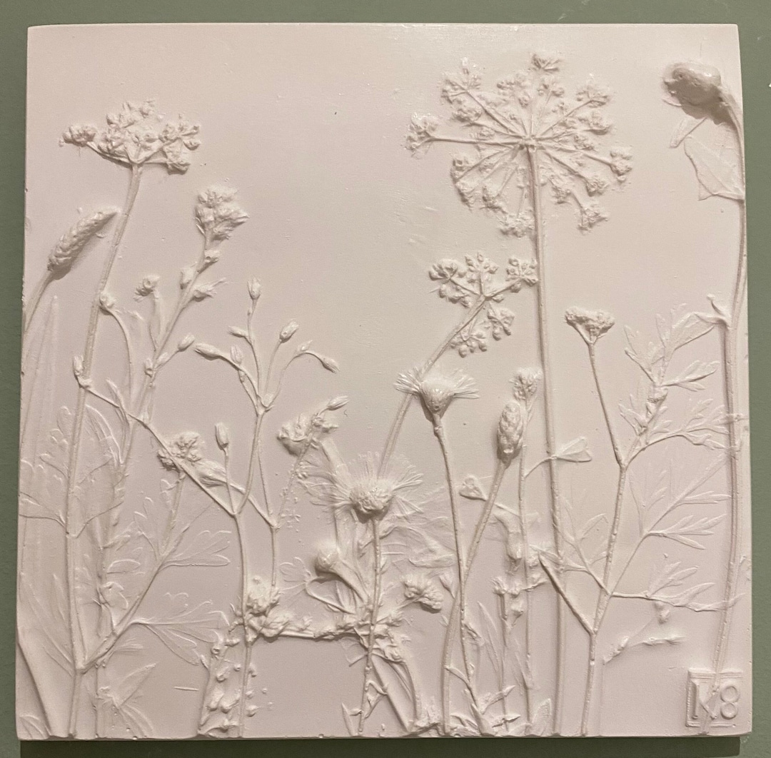 Wild Garden I Botanical Bas-relief - Etsy