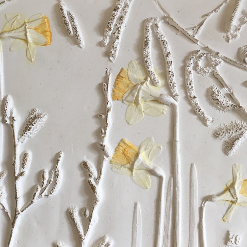 Plaster Relief Mold - Etsy