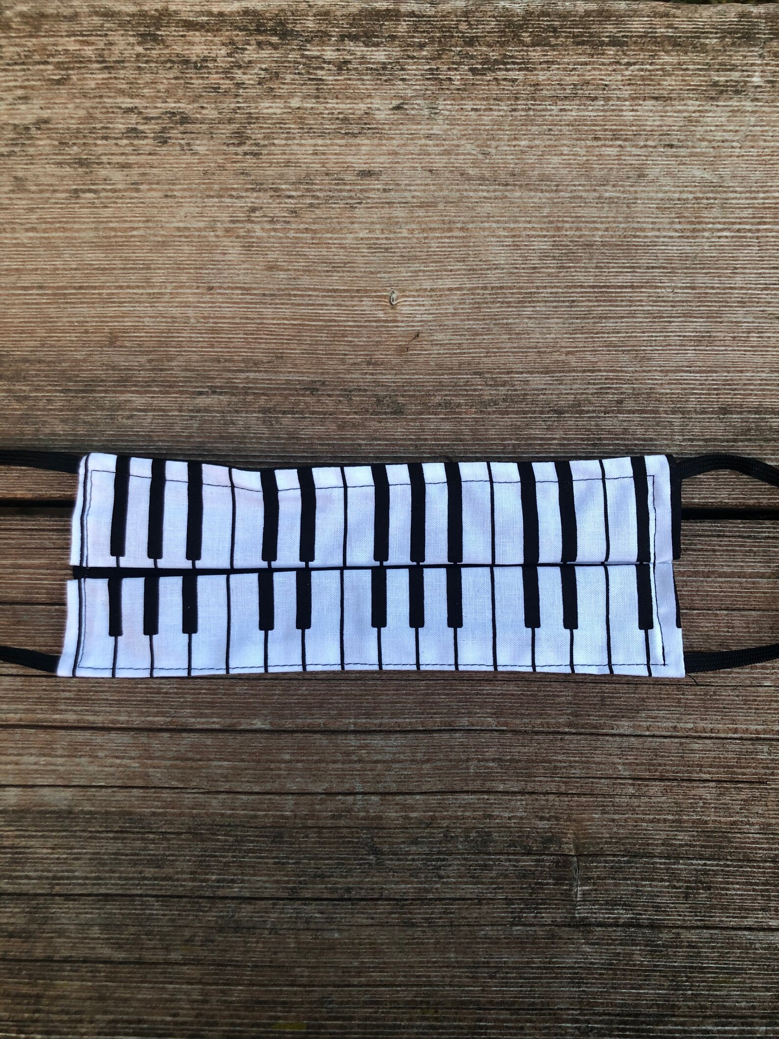 Piano Keyboard Face Mask Stylish Protective Mask With Space | Etsy