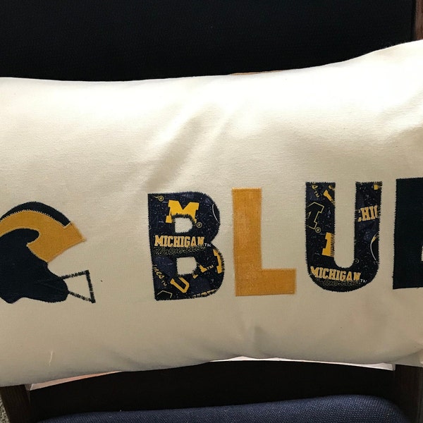 Michigan Pillow - Etsy