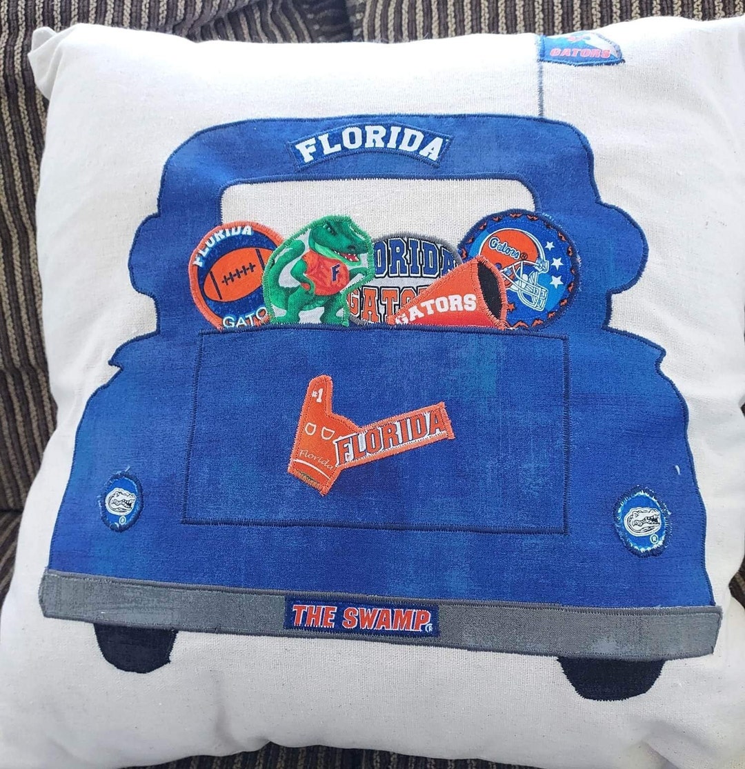 18 Square University of Florida Rear End Truck Pillow Cover - Etsy