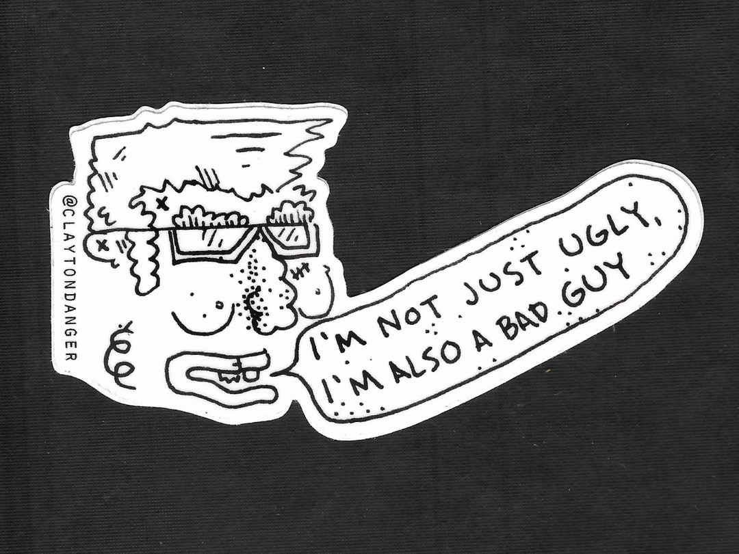 Bad Guy Sticker - Etsy