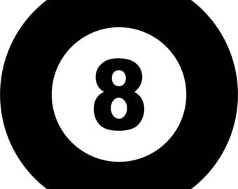 8 ball svg | Etsy