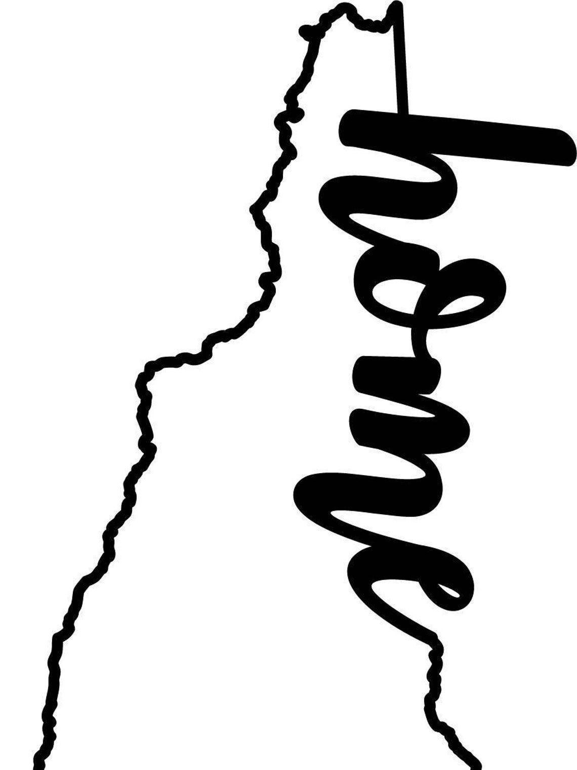 New Hampshire Home Ai Eps Jpg Png and Svg Clipart, Vinyl, Stencil ...