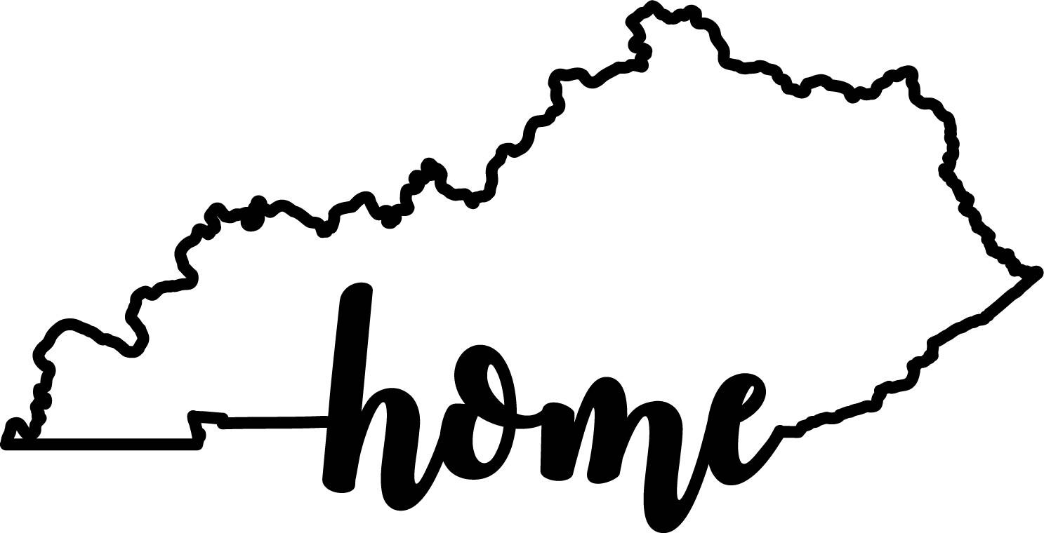Kentucky Home Ai Eps Jpg Png and Svg Clipart, Vinyl, Stencil Cricut ...