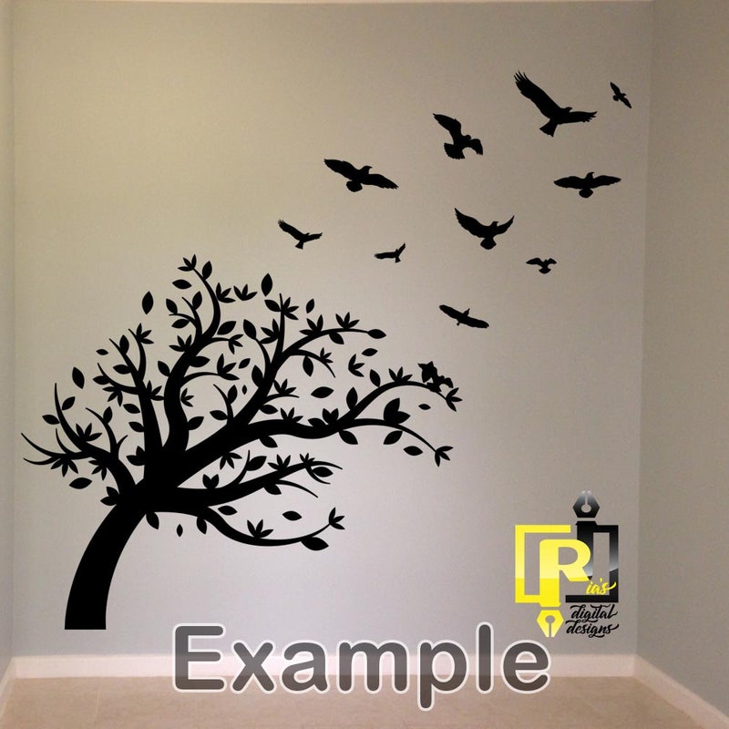 Windy Tree - Etsy