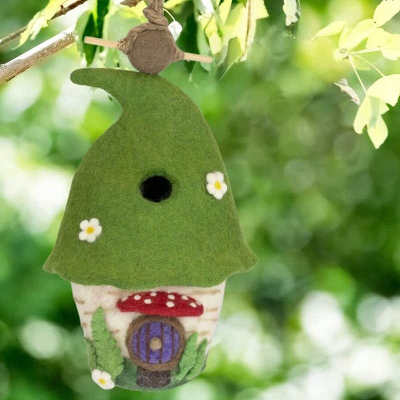 Felt Birdhouse - Etsy