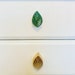 Leaf Shaped Concrete Drawer Knob/pull Painted. - Etsy