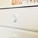 Leaf Shaped Concrete Drawer Knob/pull Painted. - Etsy