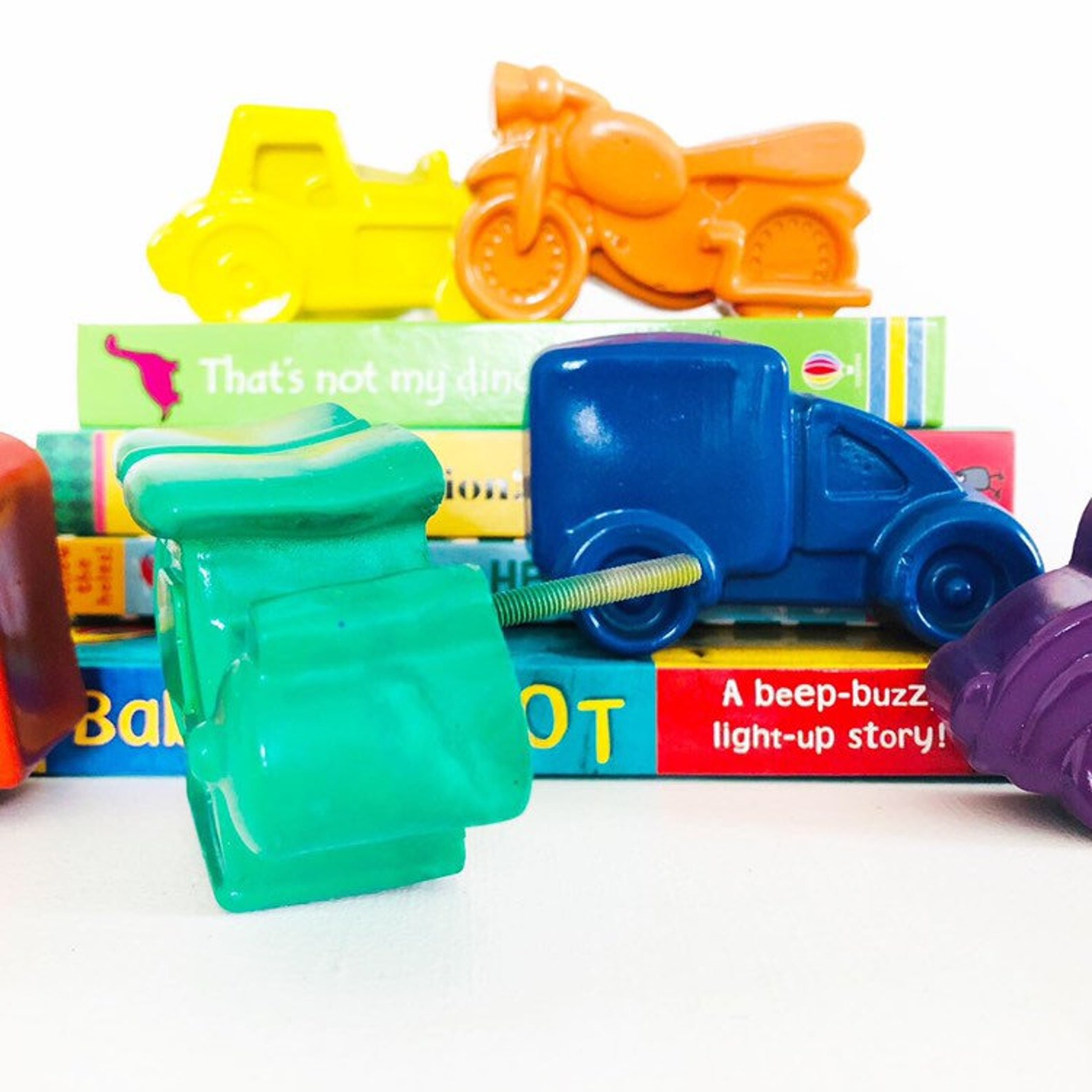 Concrete Vehicles Car Knobs Drawer Pulls | Etsy