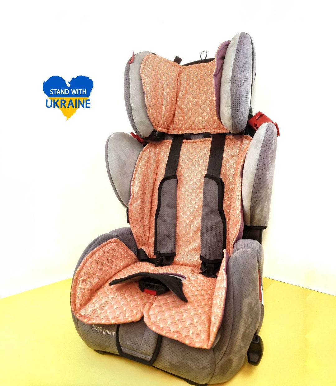 Personalized Carseat Cover 100%cotton, Baby Car Seat Cover, Car Baby ...