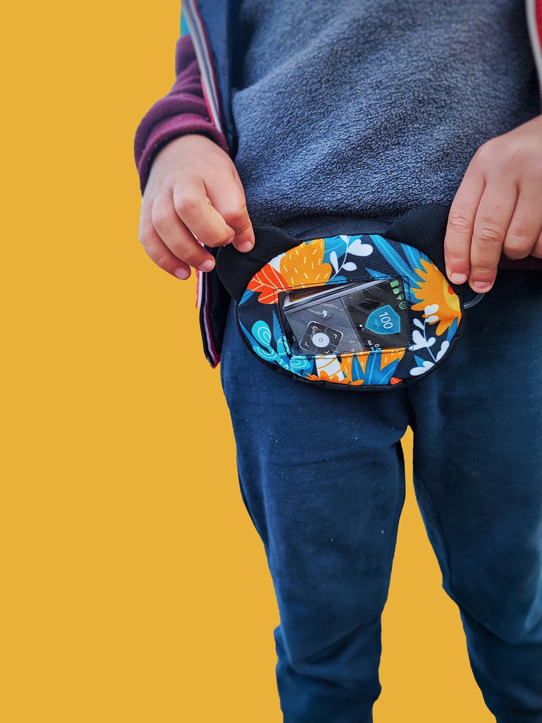 Adjustable Insulin Pump Belt With Window / Insulin Diabetes Pump Bag ...