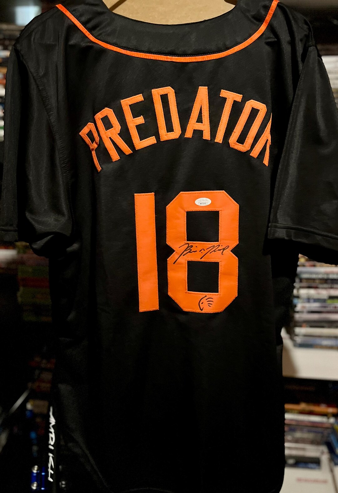 Brian A Prince Signed Custom Predator Jersey W/jsa & Sketch - Etsy