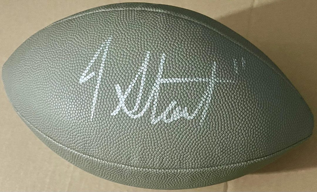 Jordan Stout Ravens Penn State Hand-signed Military Football - Etsy