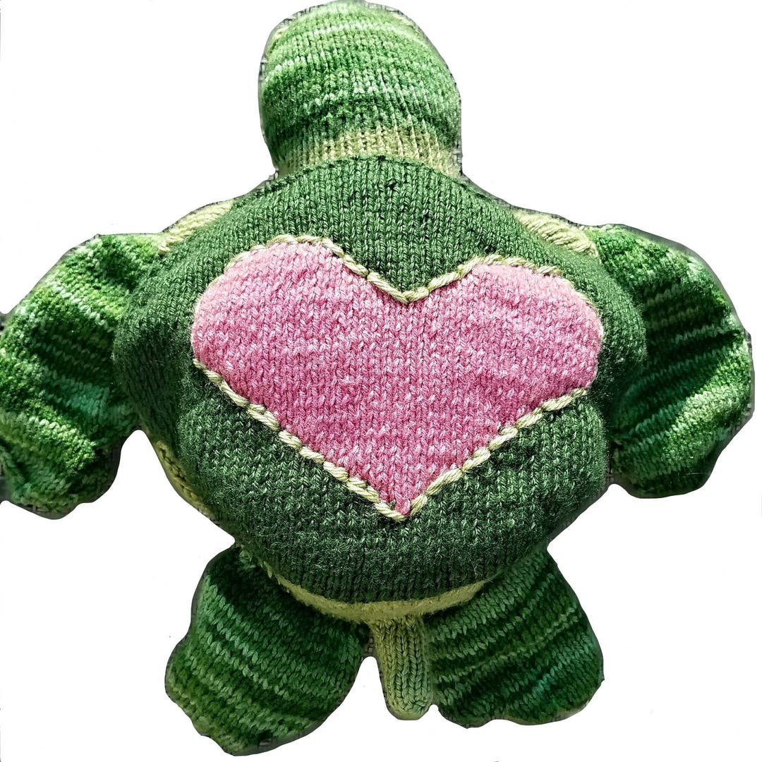 Knitting Pattern: Green Sea Turtle - Etsy