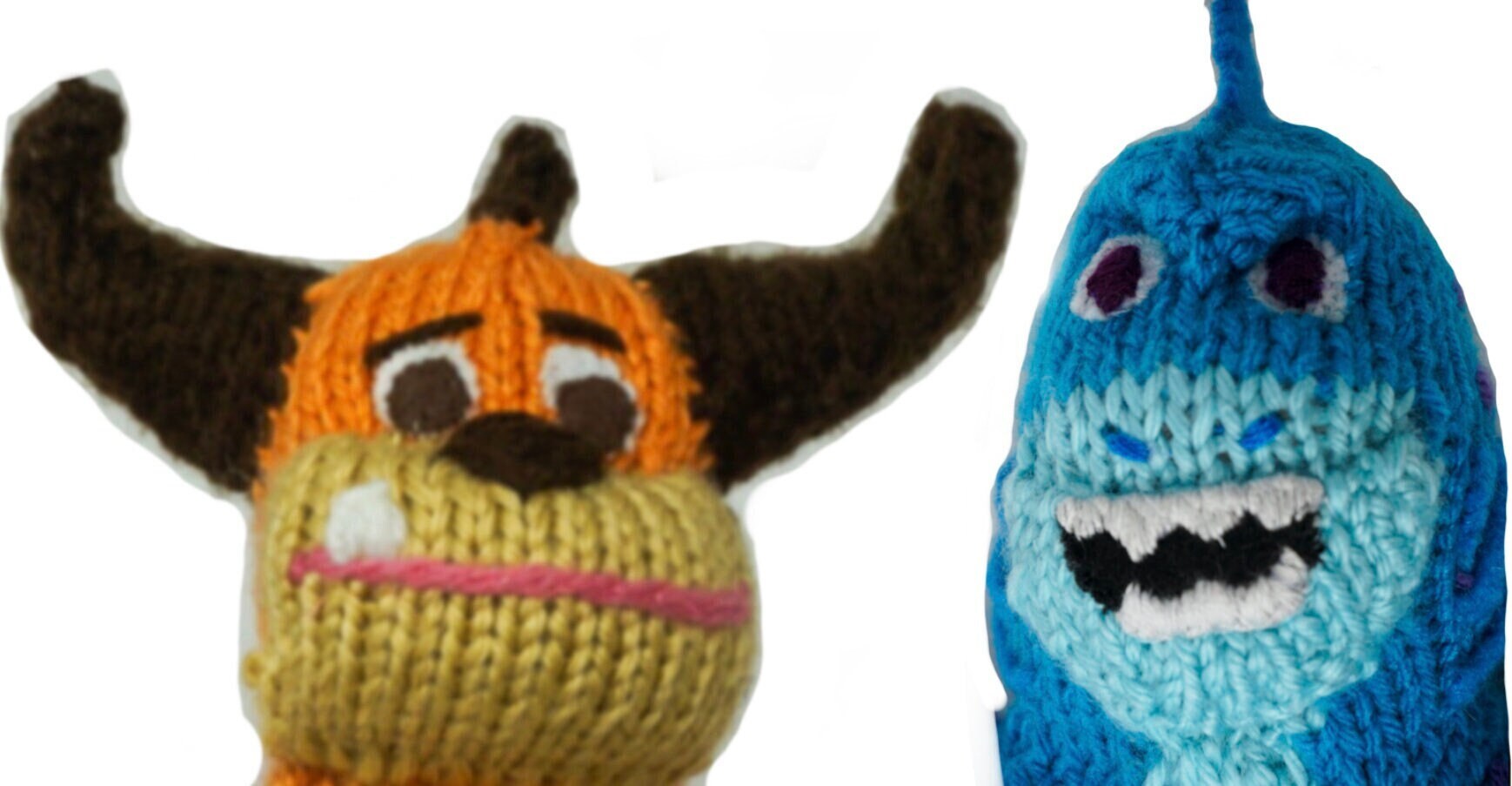 Knitting Patterns Inspired by the Rumble Movie rayburn Jr. & Tentacular ...