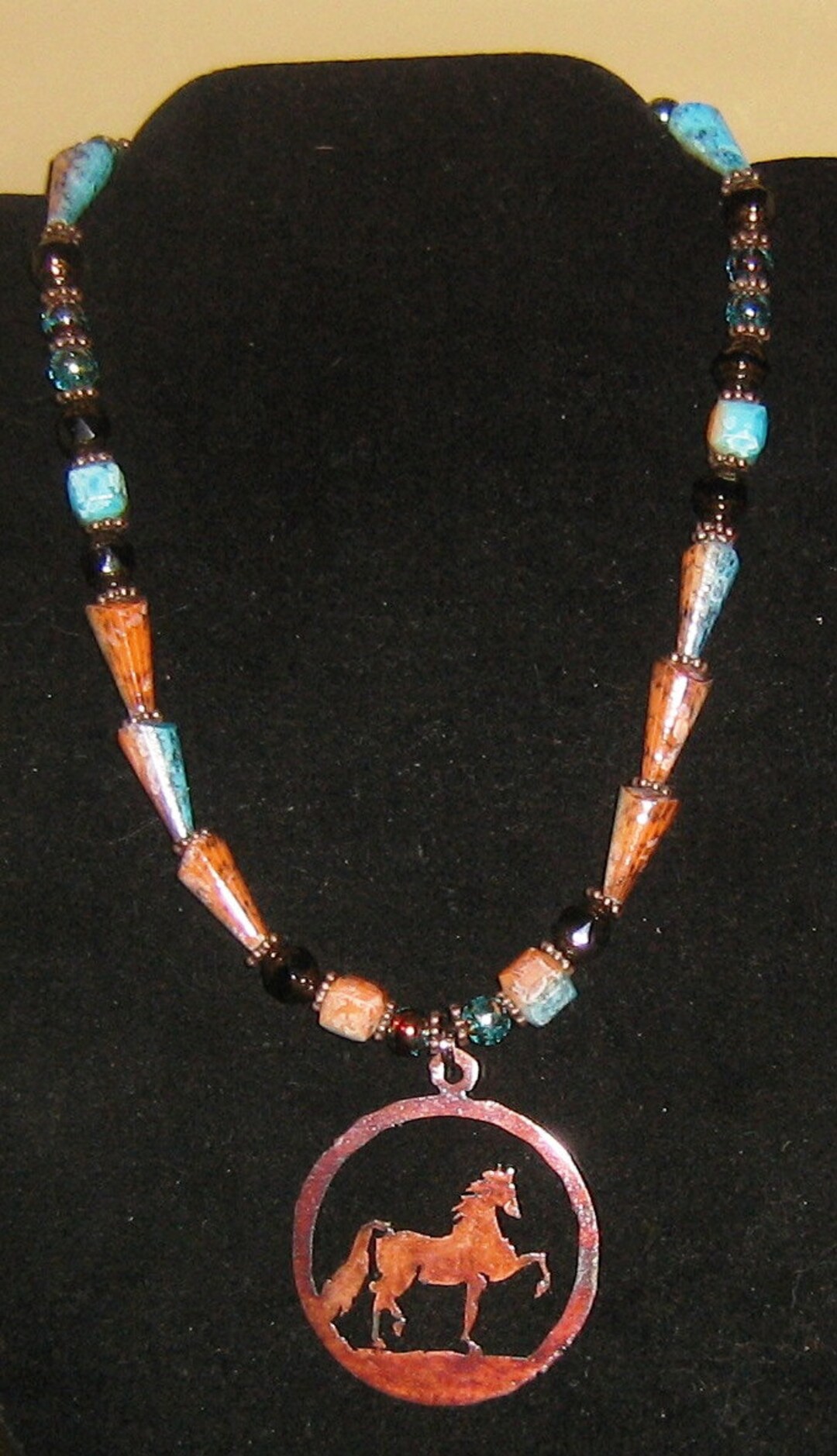 Turquoise & Flame - Etsy