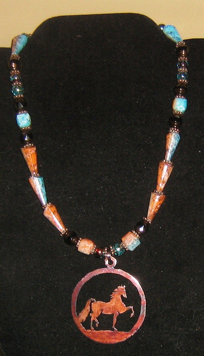 Turquoise & Flame - Etsy